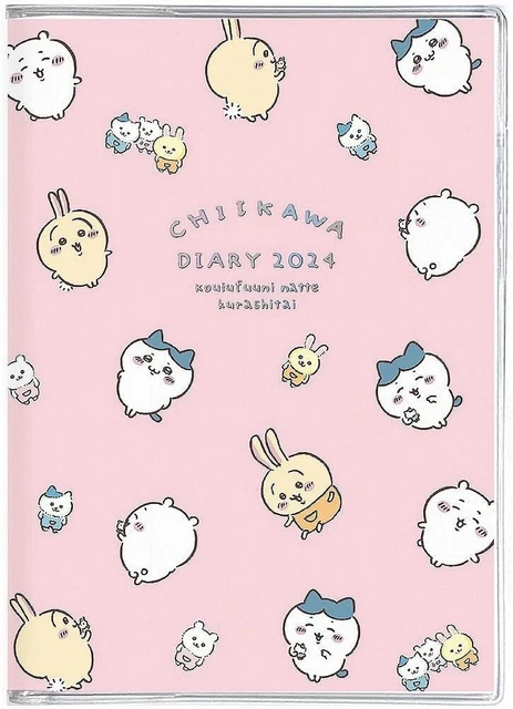 2024 NOTEBOOK A6 Chikawa/Qualcosa Simili Settimanale Comic Design ...
