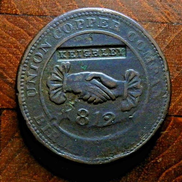 RARE ANTIQUE COUNTER Stamped Workhouse Token Great Britain $30.00 ...