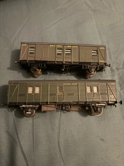 GWR/ SOUTHERN KIT built - Parcel coaches £20.00 - PicClick UK