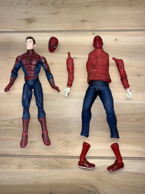 SPIDERMAN FILM WRESTLER Spider-Man Rare Action Figure 2001 Marvel Toy ...