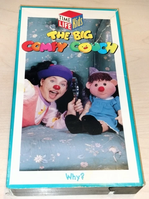 THE BIG COMFY Couch Why? VHS Time Life PBS Kids TV Show 1996 Video ...