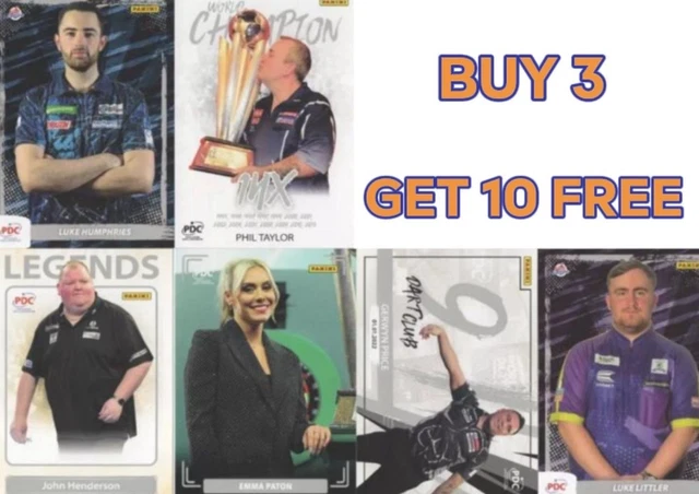 PANINI 2025 PDC World Championship Base 9 Darts Scoring Machine Legend ...