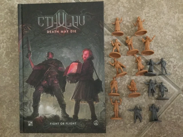 CTHULHU DEATH MAY Die Fight or Flight CMOM comic book and miniatures ...