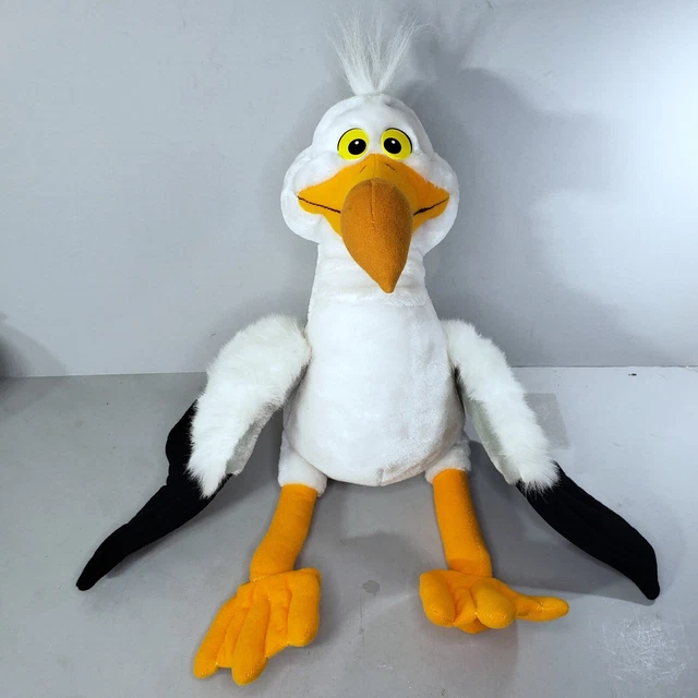 DISNEY SCUTTLE LITTLE Mermaid Seagull Plush Disneyland World Walt ...
