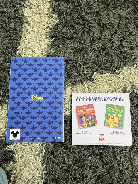 DISNEY'S ANIMATED STORY Book & Aladdin Activity Center CD-ROM PC £10.51 ...