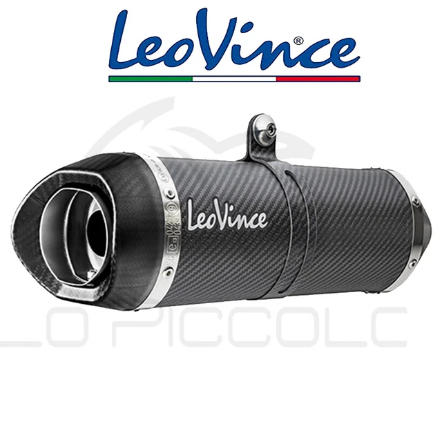 TERMINAL DE DÉCHARGE Leovince LV ONE EVO Benelli TRK 502 X 2020 Carbone ...