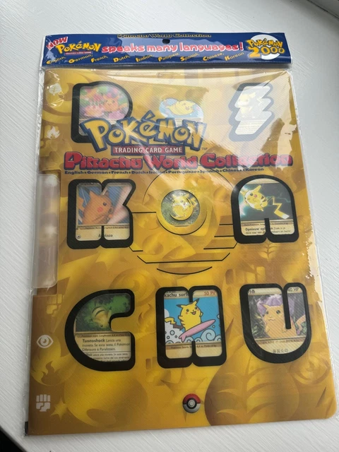 PIKACHU WORLD COLLECTION 2000 Pokemon Speaks Many Languages Sealed ...