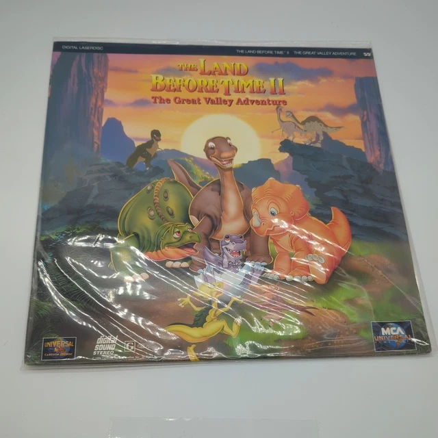 THE LAND BEFORE Time II: The Great Valley Adventure (Laserdisc, 1994) £ ...