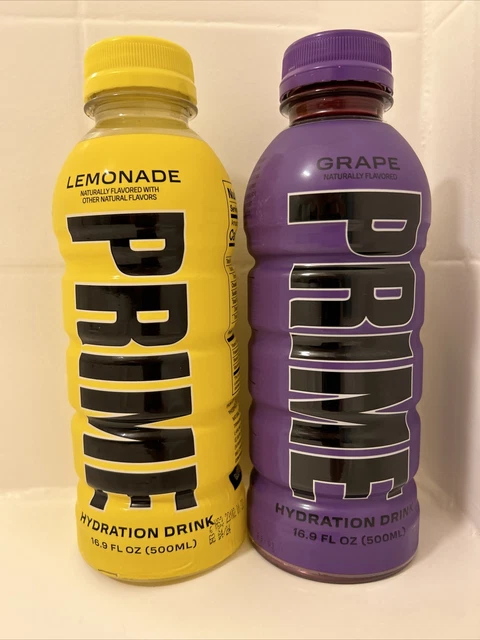 PRIME HYDRATION DRINK LEMONADE And GRAPE 500ml £21.00 - PicClick UK