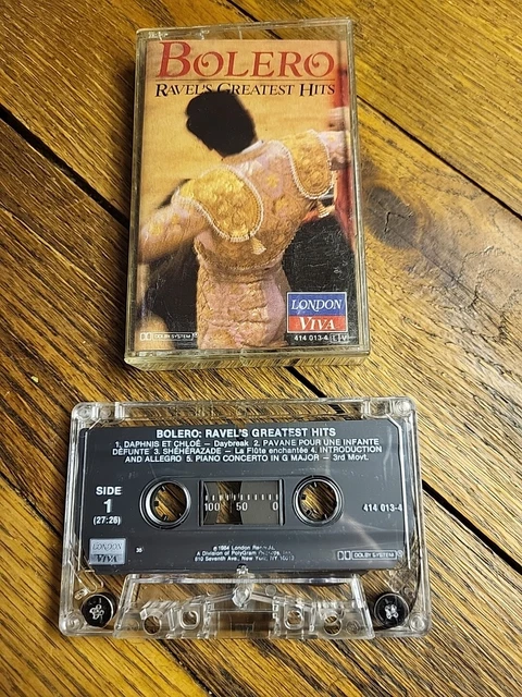 MAURICE RAVEL : Bolero: Ravel's Greatest Hits (Cassette Tape) $7.69 ...