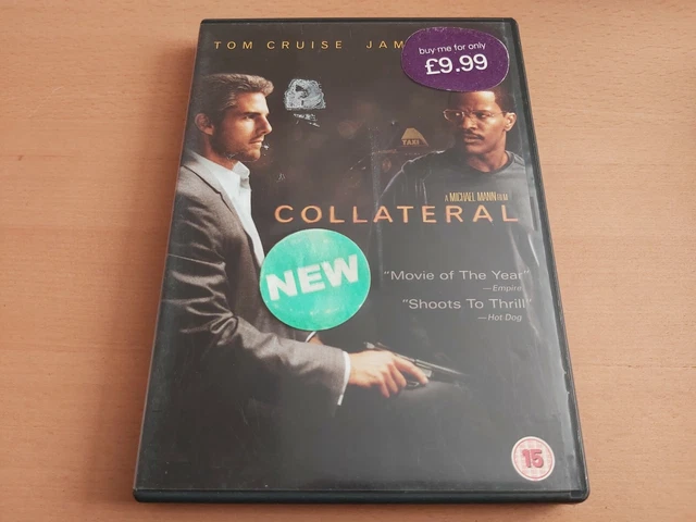 COLLATERAL DVD (2005) Jamie Foxx, Tom Cruise, Jada Pinkett-Smith, Peter ...