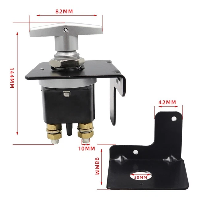 HEAVY DUTY 12 Volt Battery Isolation Switch for RV Truck Car with ...