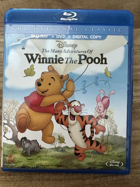THE MANY ADVENTURES of Winnie the Pooh Blu-Ray+DVD+Digital - Like New £ ...