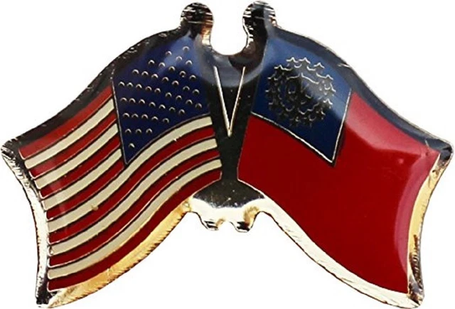 GROS PAQUET DE 24 USA Américain Myanmar Ancien Amitié Drapeau Bonnet ...