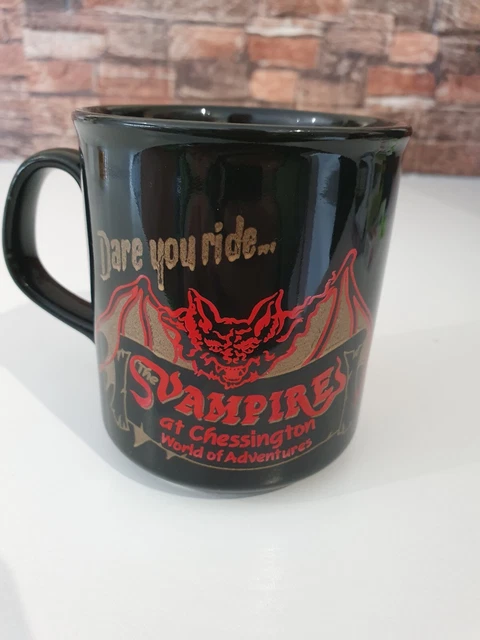 VAMPIRES AT CHESSINGTON World of Adventures Mug VINTAGE Rare £20.00 ...