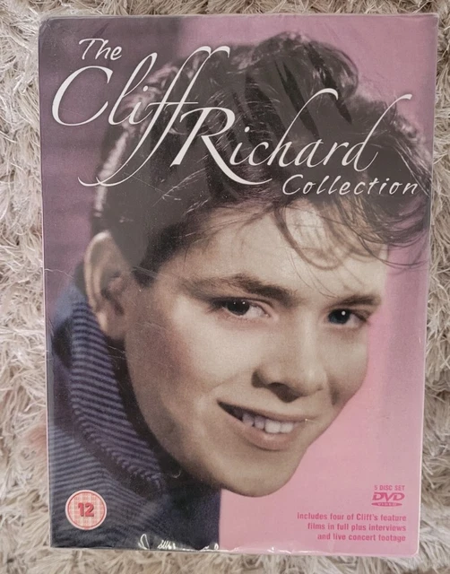 THE CLIFF RICHARD DVD Collection Box Set *RARE* Inc Serious Charge, Two ...