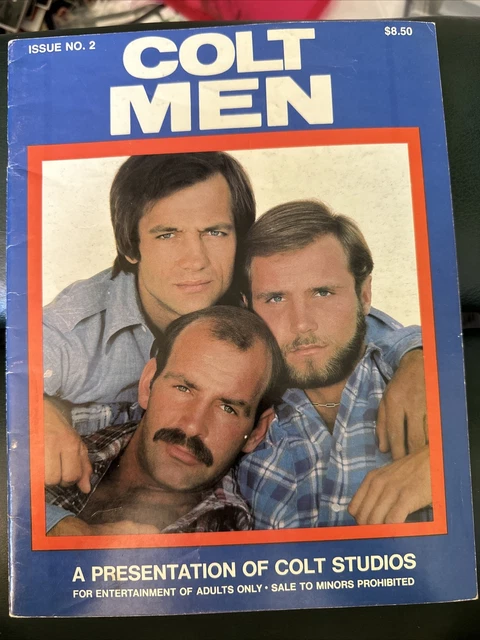 COLT MEN NO 2 Gay Man Photo Men Magazine 1976 Presentation Colt Studios ...