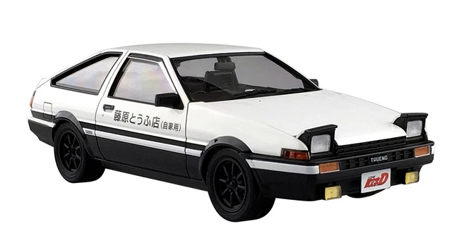 AOSHIMA INITIAL D #5 Fujiwara Takumi AE86 Trueno Vol.1 Spec 1/24 Model Kit EUR 71,02 - PicClick DE
