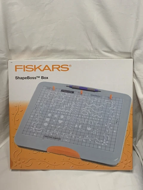FISKARS SHAPEBOSS TM Box (EMBOSSING TOOL) CG L23 £6.39 - PicClick UK