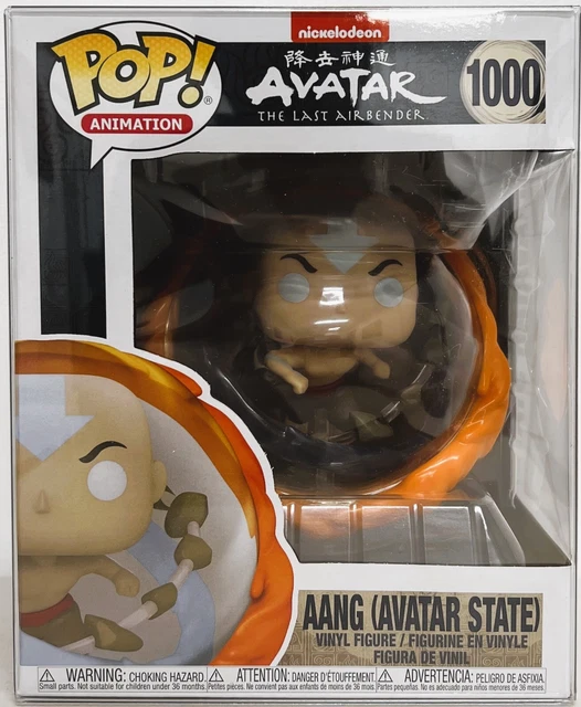 FUNKO POP! AVATAR The Last Airbender 6 Inch Aang Avatar State #1000 £19 ...