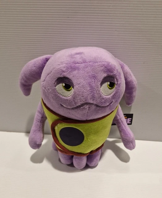 DREAMWORKS ALMOST HOME Purple Alien Soft Toy Plush 22cm Tracked Postage ...