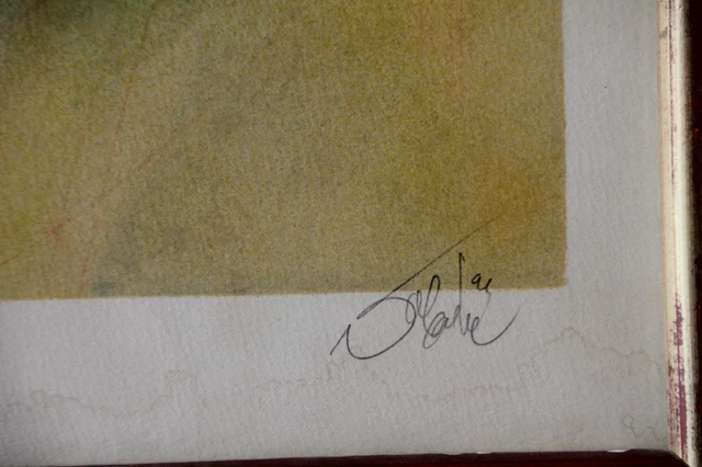 JEAN-BAPTISTE VALADIE LITHOGRAPHIE lithograph signée numér. nu Eve ...