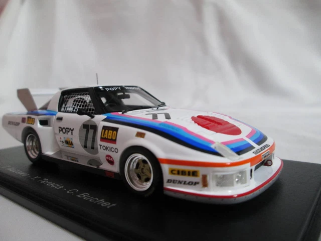 MINICAR SPARK 1/43 Mazda Rx-7 N°77 24H Le Mans 1979 EUR 142,61 ...