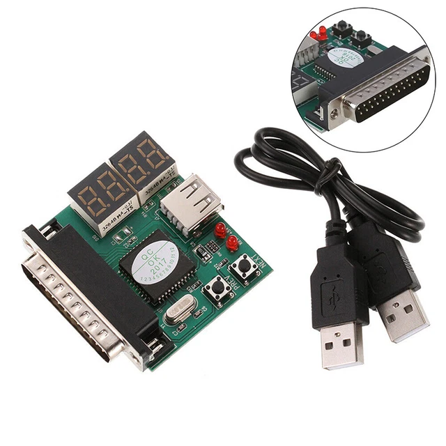 1/2/3 PCS ANALYZER 4 Digit PC Diagnostic Motherboard Tester USB Post ...