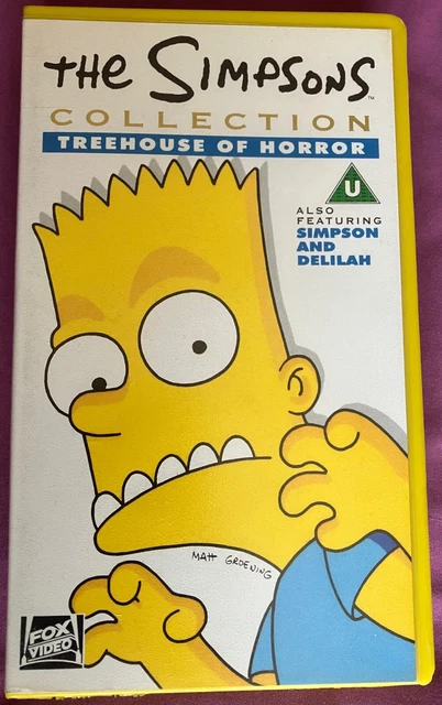 THE SIMPSONS COLLECTION Treehouse of Horror & Simpson and Delilah (VHS ...