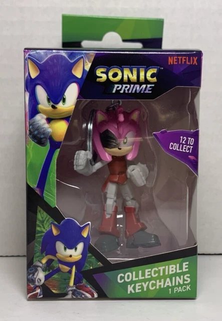 SONIC THE HEDGEHOG Sonic Prime Amy Rose Keychain £7.99 - PicClick UK
