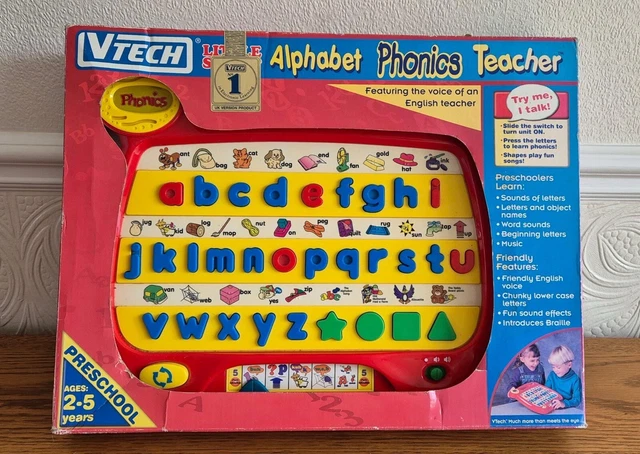VTECH PHONICS LITTLE Smart Alphabet Phonics Teacher Educational ...