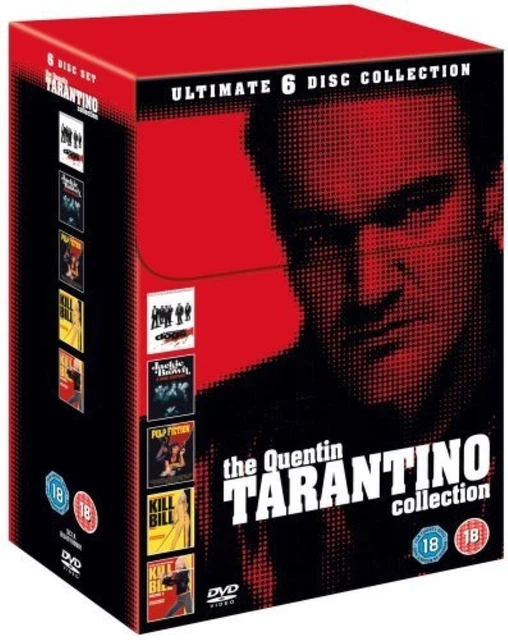 TARANTINO COLLECTION RESERVOIR Dogs/Pulp Fiction/Jackie Brown/Kill Bill ...