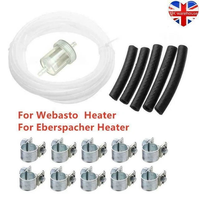 5M FUEL HOSE Clip Filter Pipe Line Kit For Diesel Heater Webasto ...