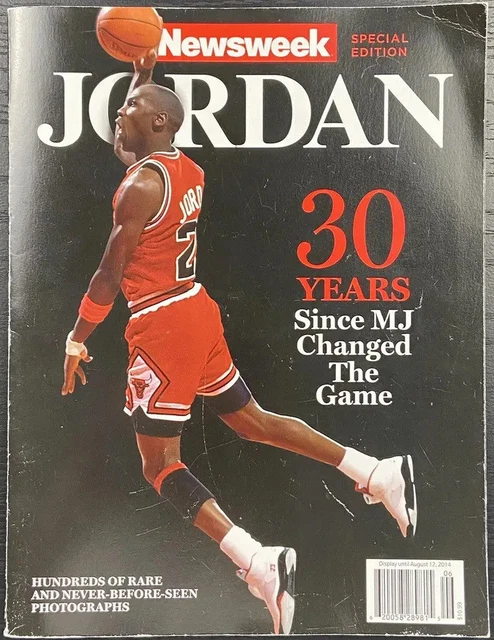 NEWSWEEK MICHAEL JORDAN Magazine 30 Years Since MJ Changed The Game SE ...