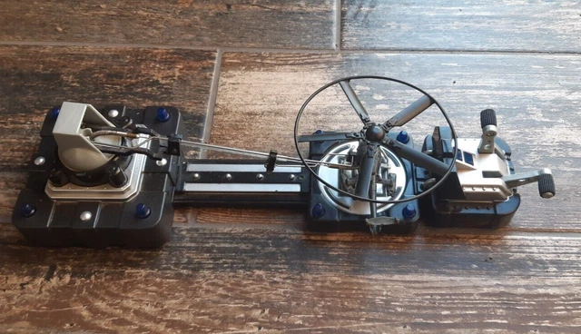 JASMAN POLICE FLYING Helicopter/Chopper Battery Operated Vintage Toy ...