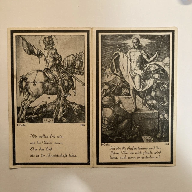 STERBEBILD WW2 WK2 Brüder Fischer Luftwaffe Fliegertod Und Narwa EUR 34 ...