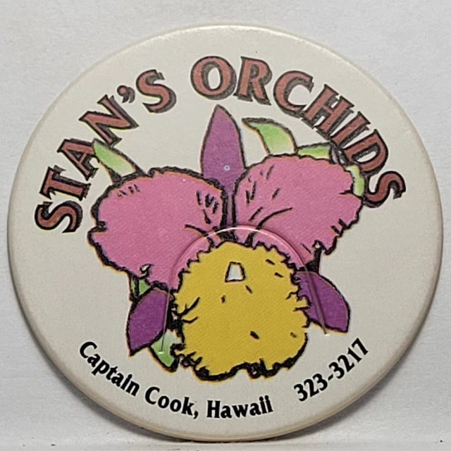 VINTAGE POG * Stan's Orchids Hawaii $0.99 - PicClick CA