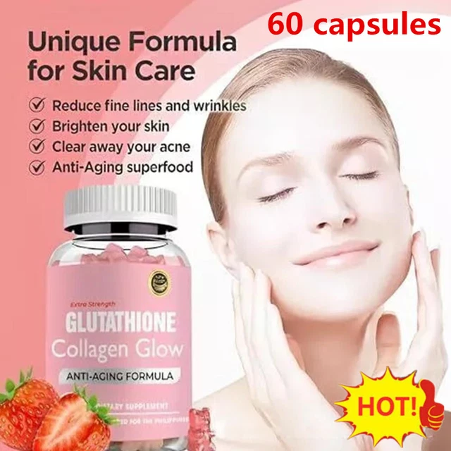 GLUTATHIONE COLLAGEN GUMMIES, Glutathione Collagen Glow Gummies Gummy ...