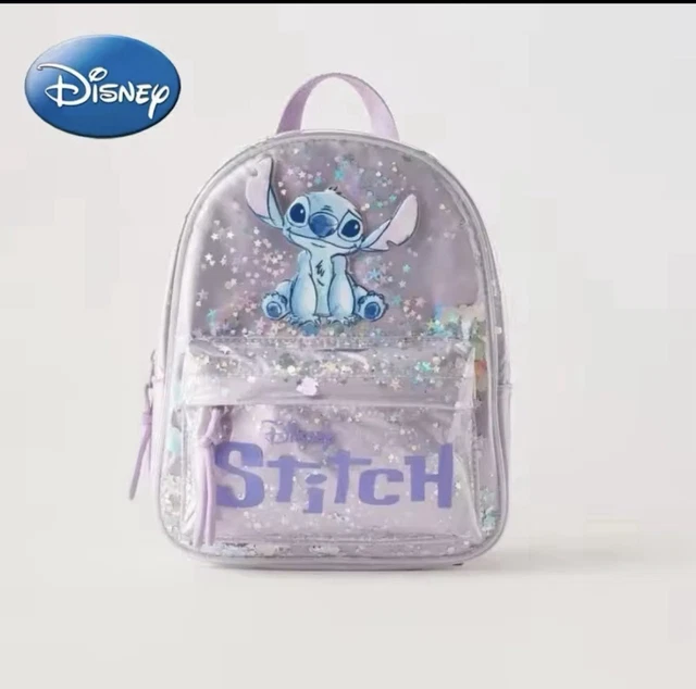 DISNEYS LILO AND Stitch Purple Backpack/Rucksack £16.31 - PicClick UK