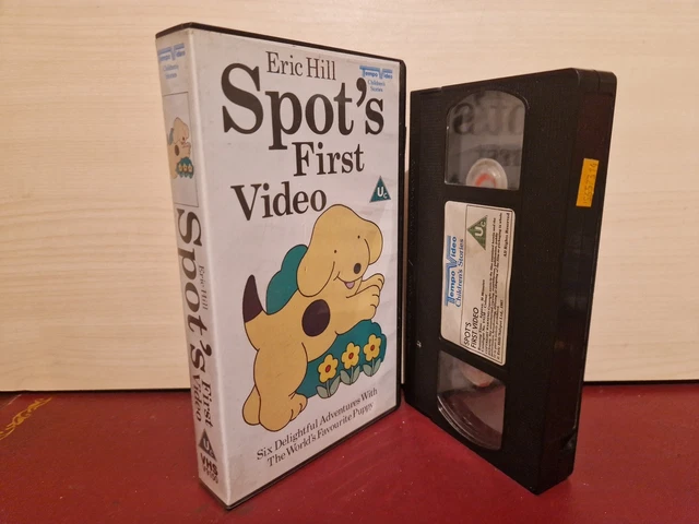 SPOT'S FIRST VIDEO - Eric Hill - 6 Adventures - PAL VHS Video Tape ...