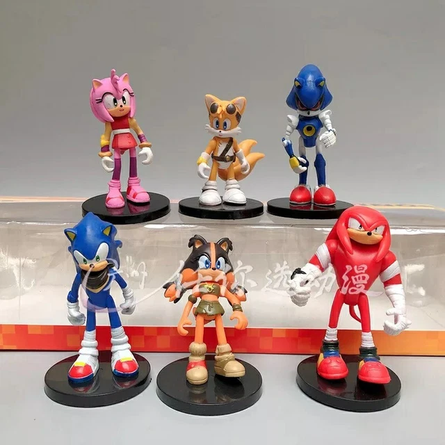 SONIC THE HEDGEHOG Figures Lot of 6 Piece Toy Kids Collections Video ...