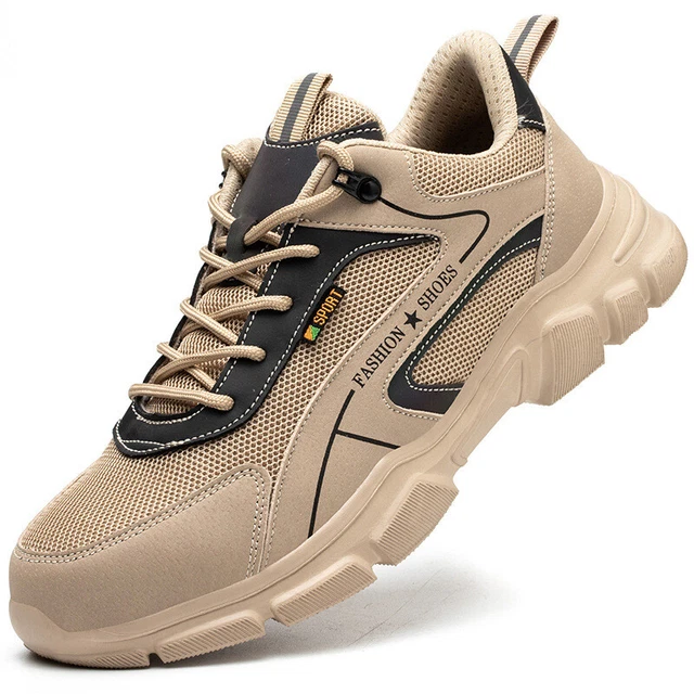 2024MENS/WOMENS LIGHTWEIGHT SAFETY Shoes Steel Toe Cap Work Boots ...