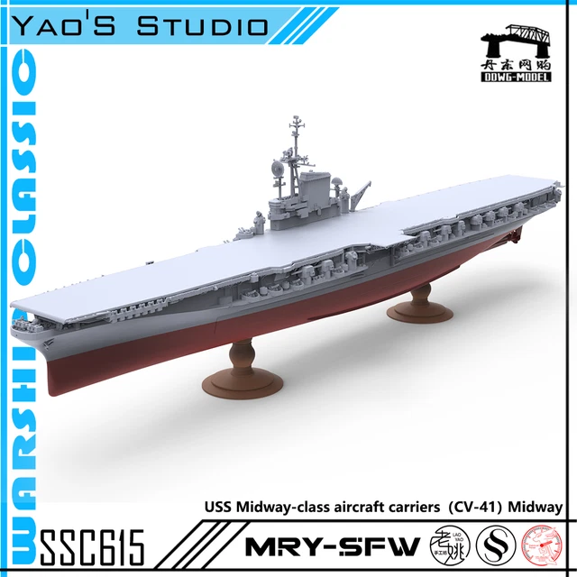 SSC2000615S 1/2000 USS Midway-Class Aircraft Carriers（CV-41） Midway ...