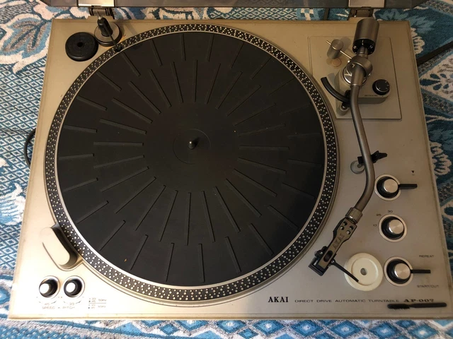 ++ RARE BEST Akai Ap-007 Turntable No Accuphase Technics Thorens ...