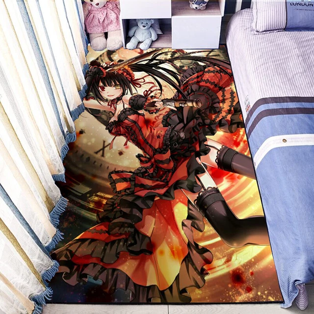 DATE A LIVE Cosplay Carpet Home Decor Floor Mat Bedside Area Rug None ...