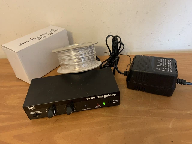 ECHO MEGALOOP HEARING System Amplifier & Wire £17.00 - PicClick UK