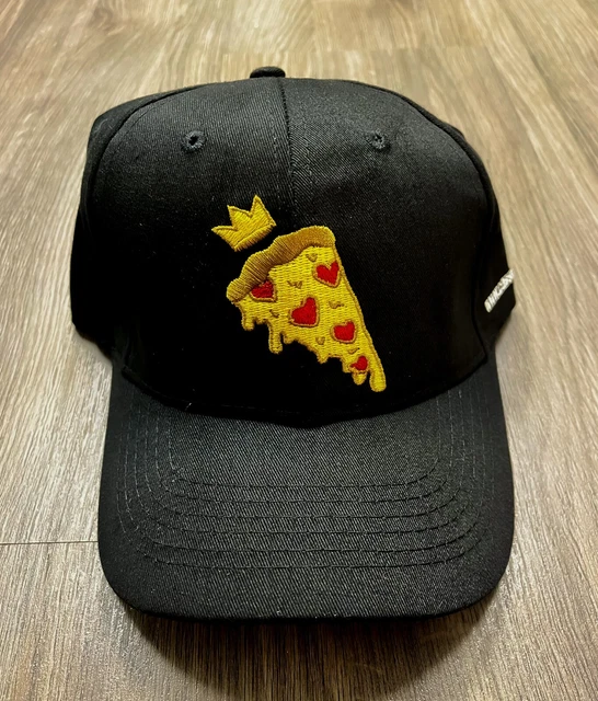 EMBROIDERED PIZZA HAT with Crown - Pizza King, Pizza Queen $14.99 ...