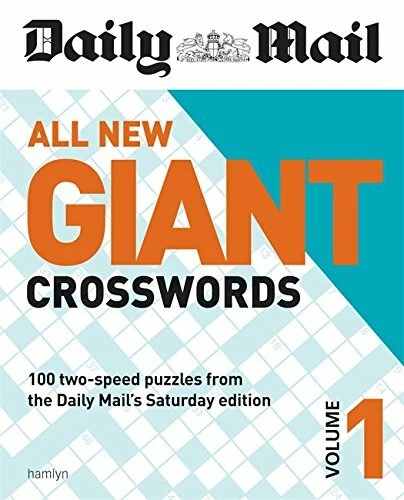 DAILY MAIL ALL New Giant Crosswords 1 (The Daily Mail Puzzle Books) By ...