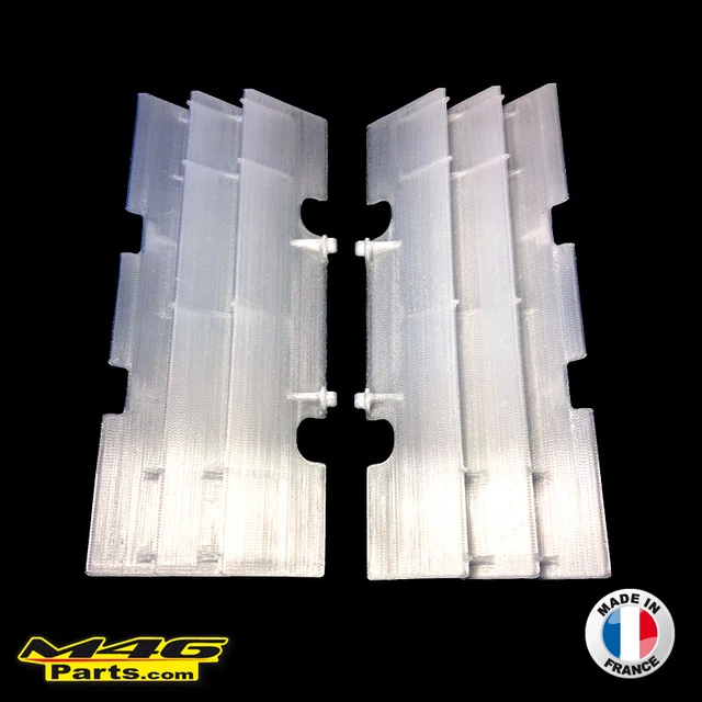 HONDA CR 250 1988-1996 Pair of Radiator Louvers 19033-KZ3-860 Grilles ...