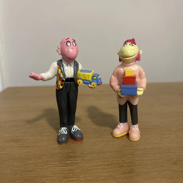 VINTAGE TWEENIES TOY - BBC 2000 CBeebies Max and Judy PVC Plastic 10cm ...
